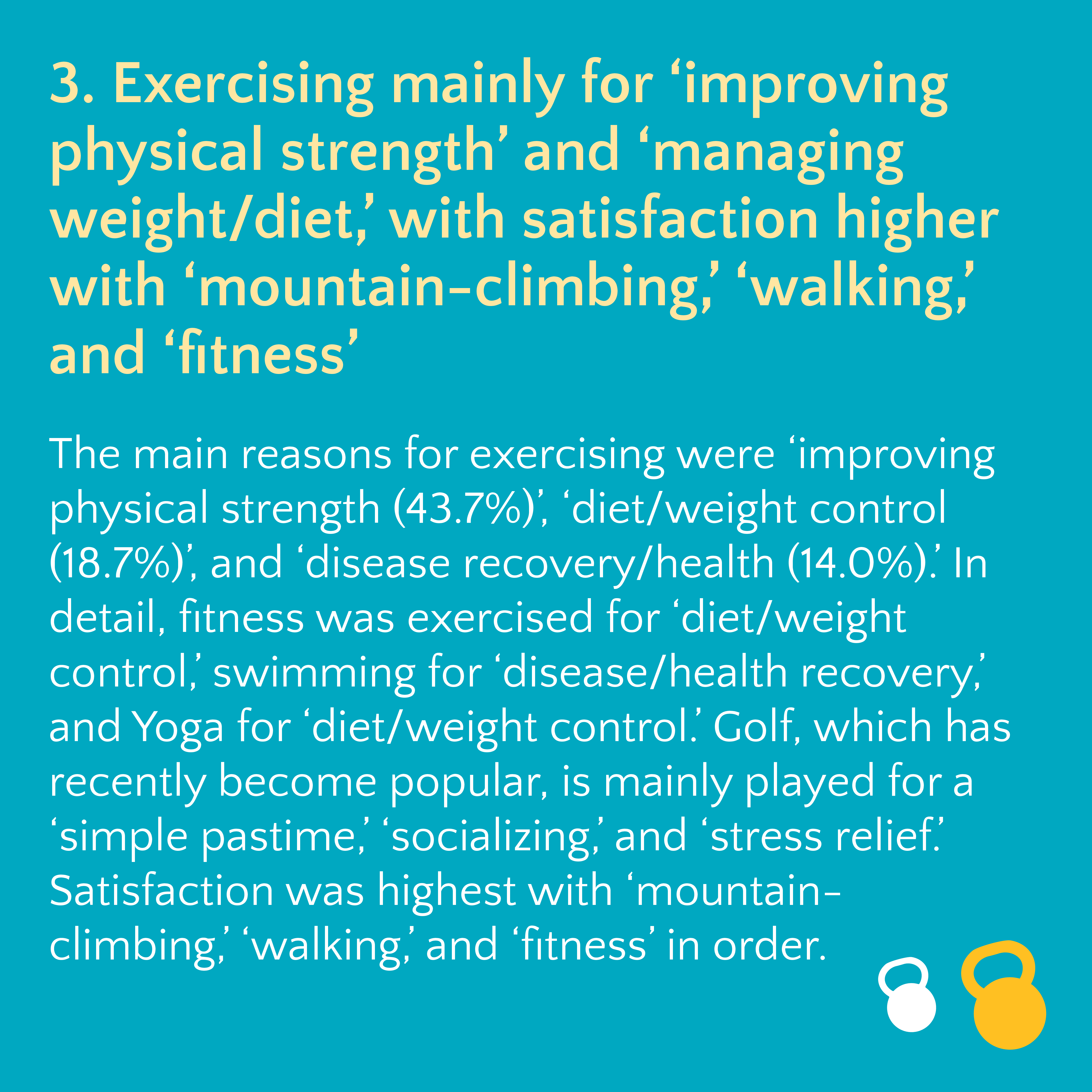 [Infographic] Exercise, Health, and Happiness of South Koreans in 2022 ...